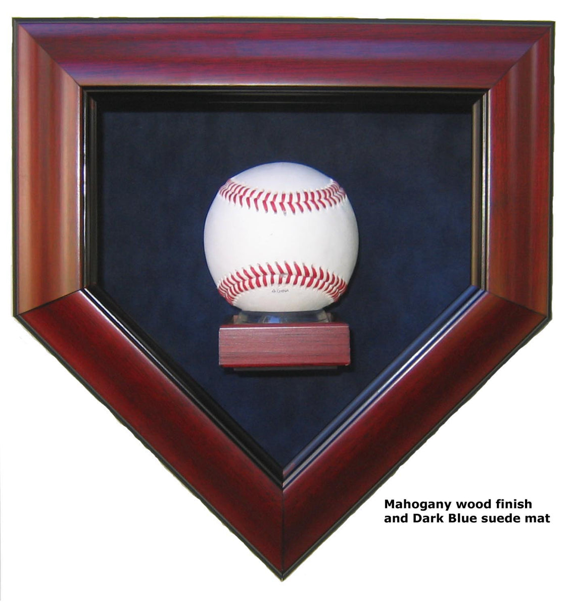 1 Baseball Homeplate Shaped Display Case – Heroes on Display